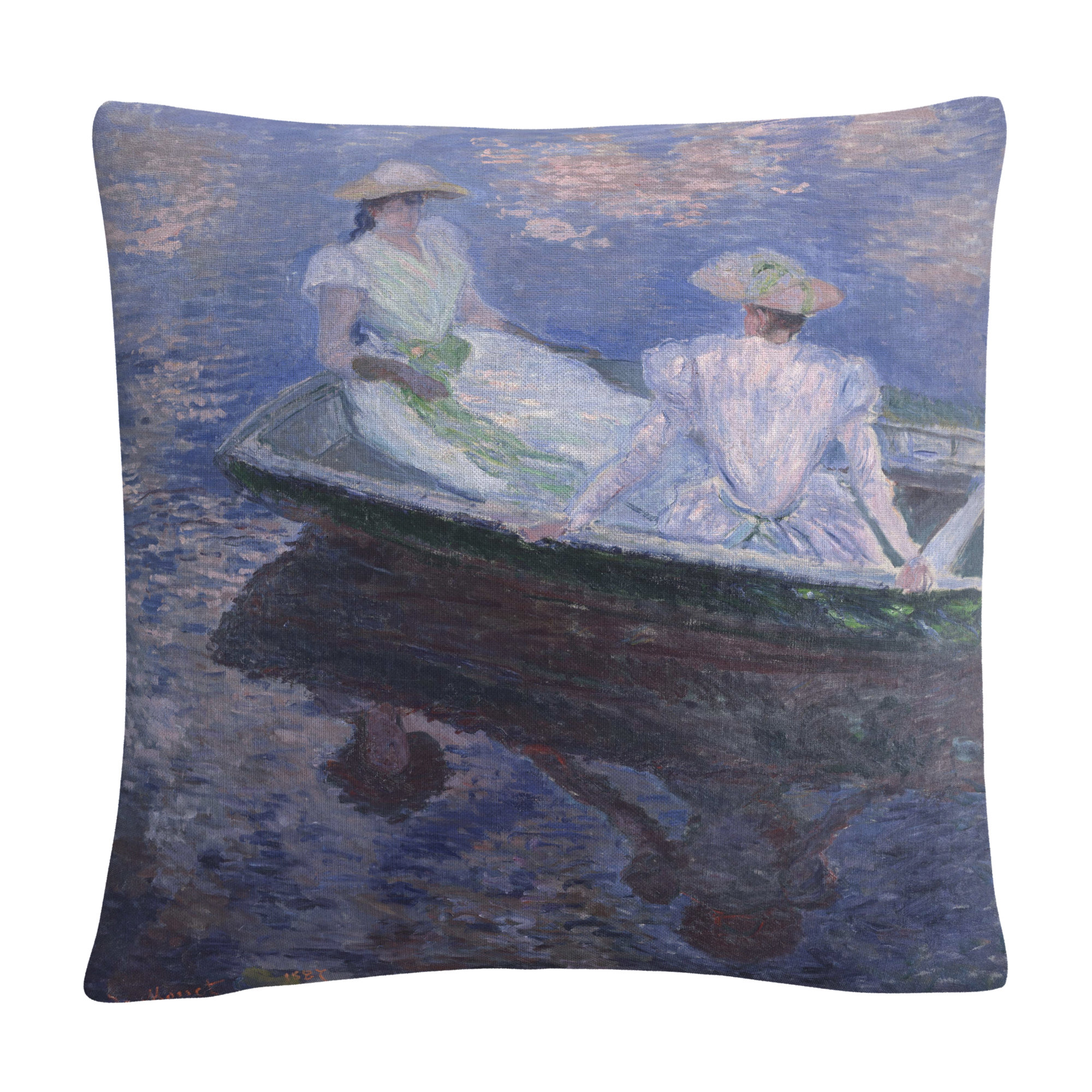 Trademark Fine Art Claude Monet Square Pillow Cover and Insert | Wayfair