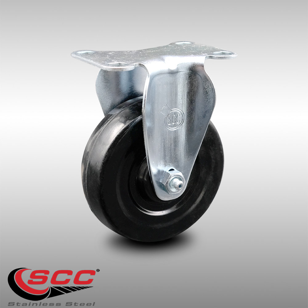 Service Caster Hard Rubber Caster | Wayfair