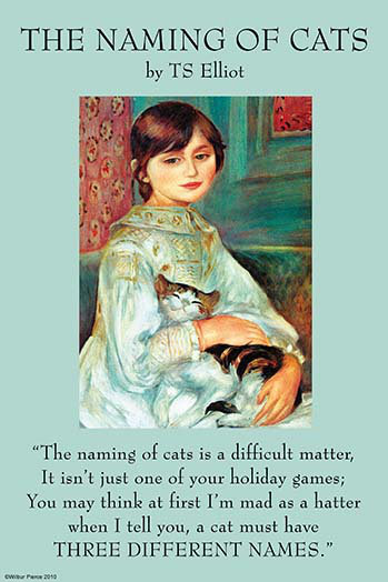 Buyenlarge The Naming Of Cats by T.S. Elliott Print - Wayfair Canada