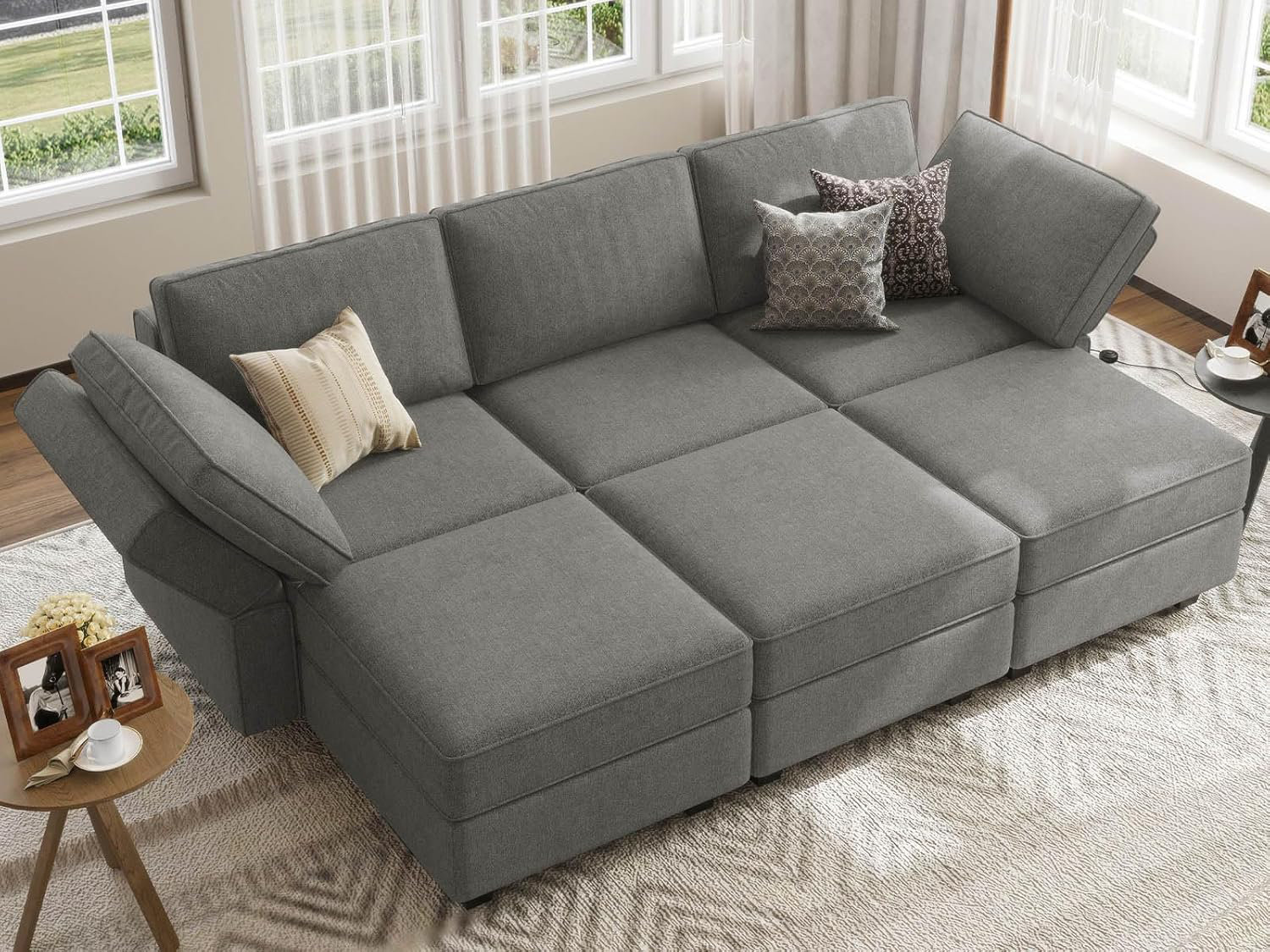 Hokku Designs Modular Sectional Sofa Sleeper Modular Sectional Couch ...