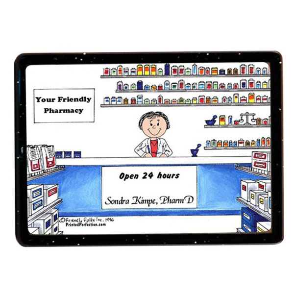 Printed Perfection Personalized Pharmacist - Female Acrylic Magnet ...