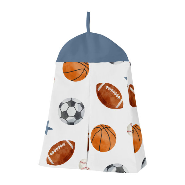 Sweet Jojo Designs Watercolor Sports Theme 4 Piece Crib Bedding Set by ...