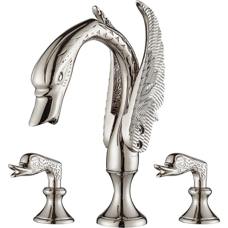 Senlesen Widespread Faucet 2-handle Bathroom Faucet | Wayfair