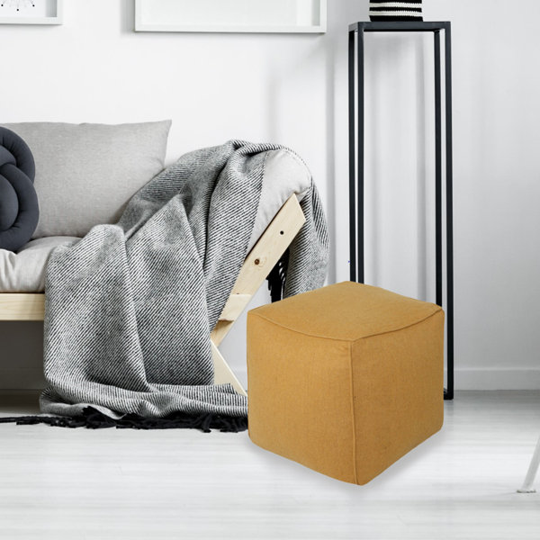 Timberbrook Josey Upholstered Ottoman - Wayfair Canada