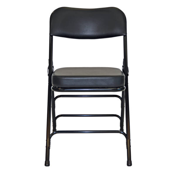 Williston Forge Esita Vinyl Padded Folding Chair & Reviews | Wayfair