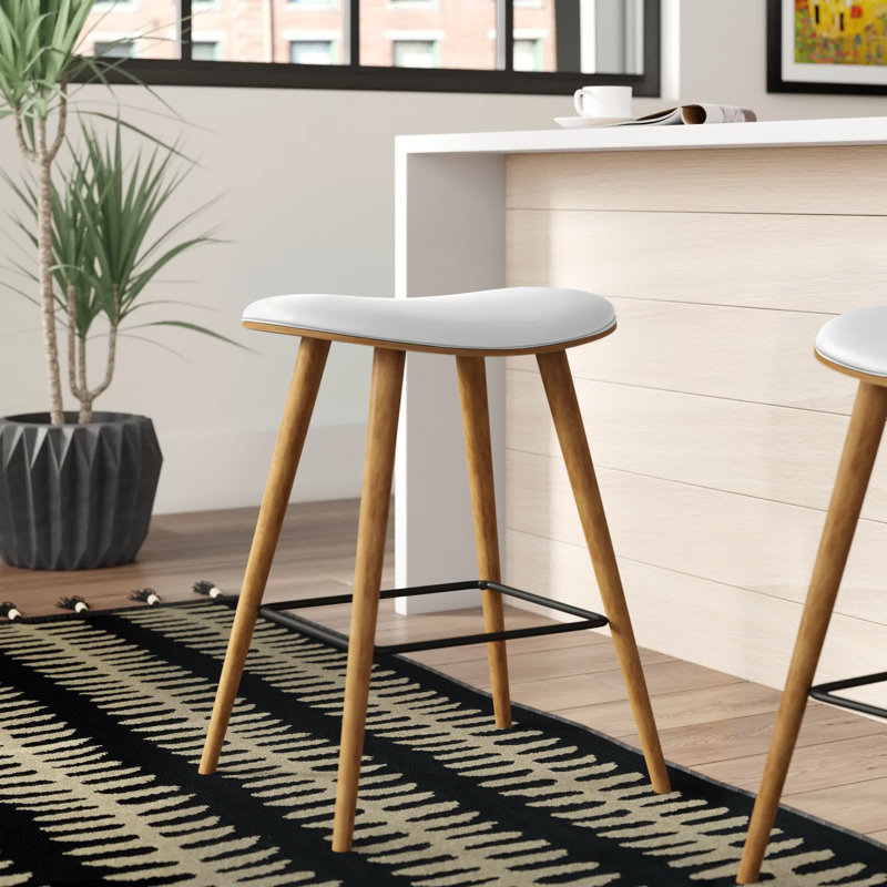 Wade Logan® Cabott 25'' Counter Stool & Reviews | Wayfair