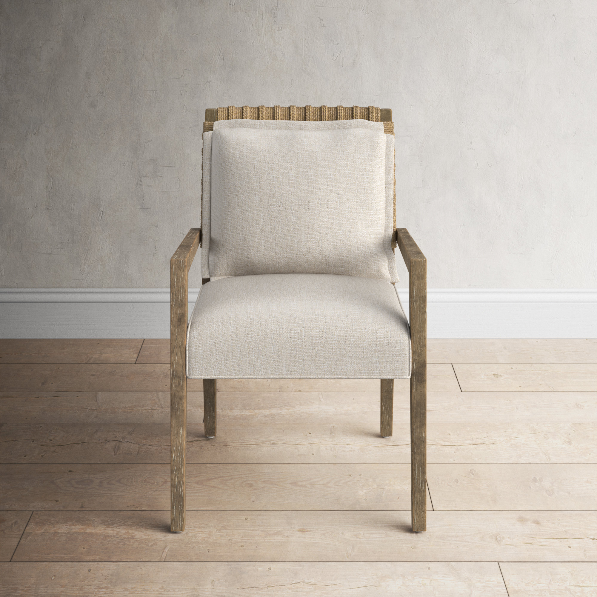Birch Lane™ Gooding Upholstered Arm Chair in Brown | Wayfair