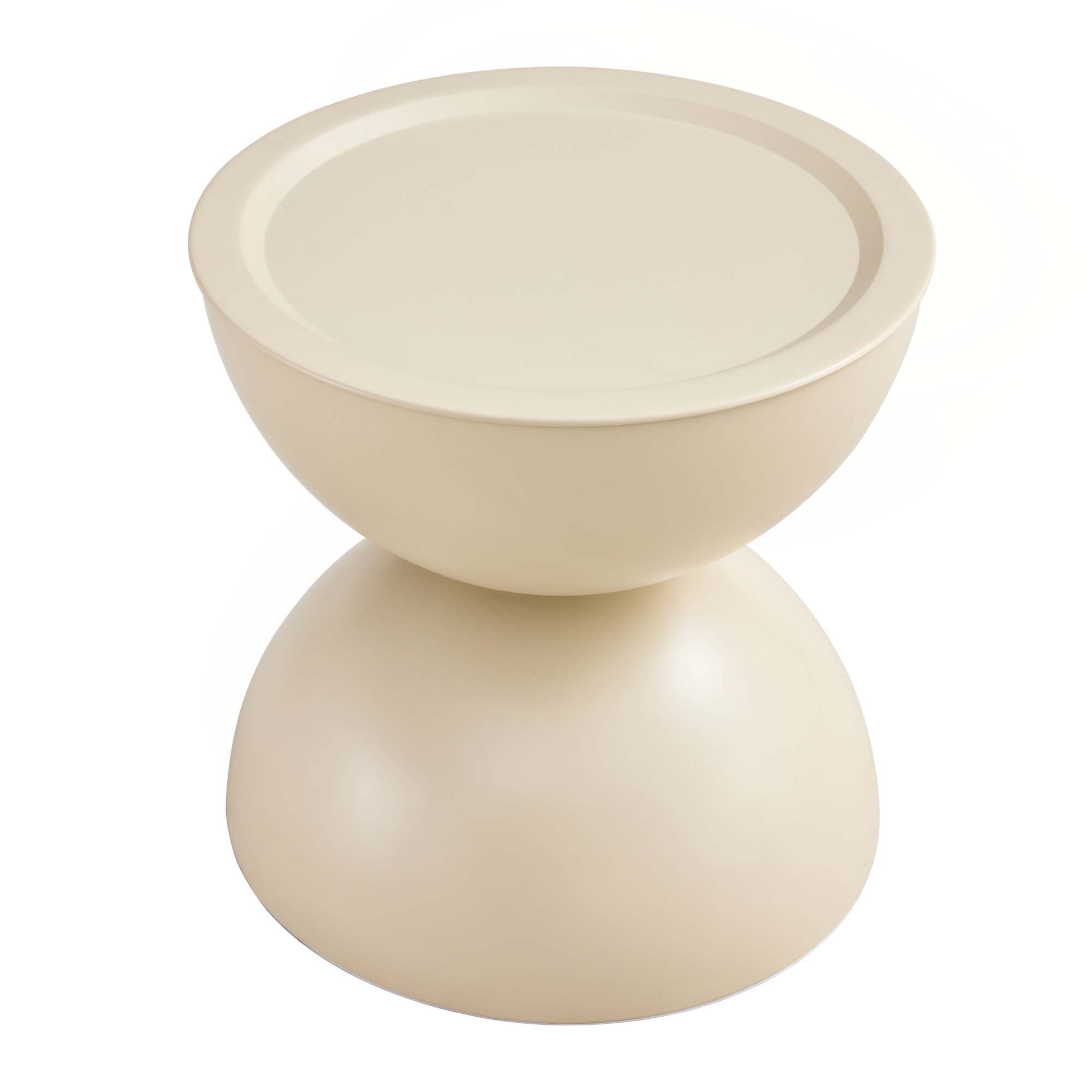 George Oliver Coffee Round Tables With Storge Movable Table Top ...