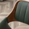 George Oliver Jobani 19.1" W Faux Leather Swivel Upholstered Bar Stool ...