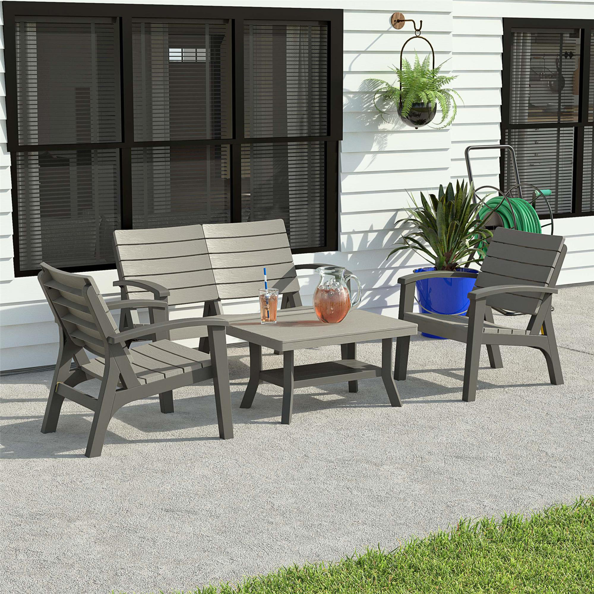 COSCO 4 - Piece Resin Conversation Set & Reviews - Wayfair Canada