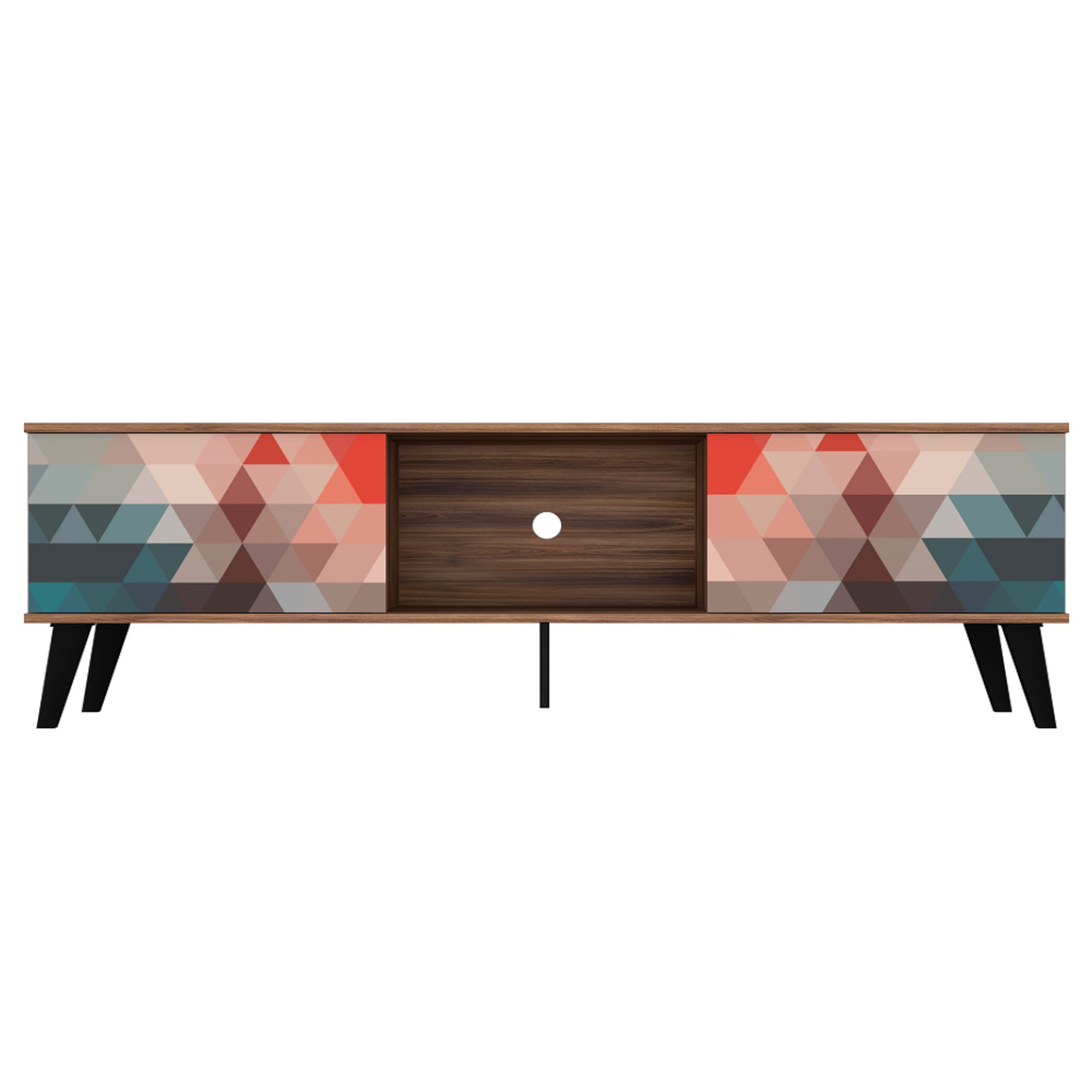 Manhattan Comfort Doyers 71" 5-Shelf TV Stand for TVs up to 75 ...