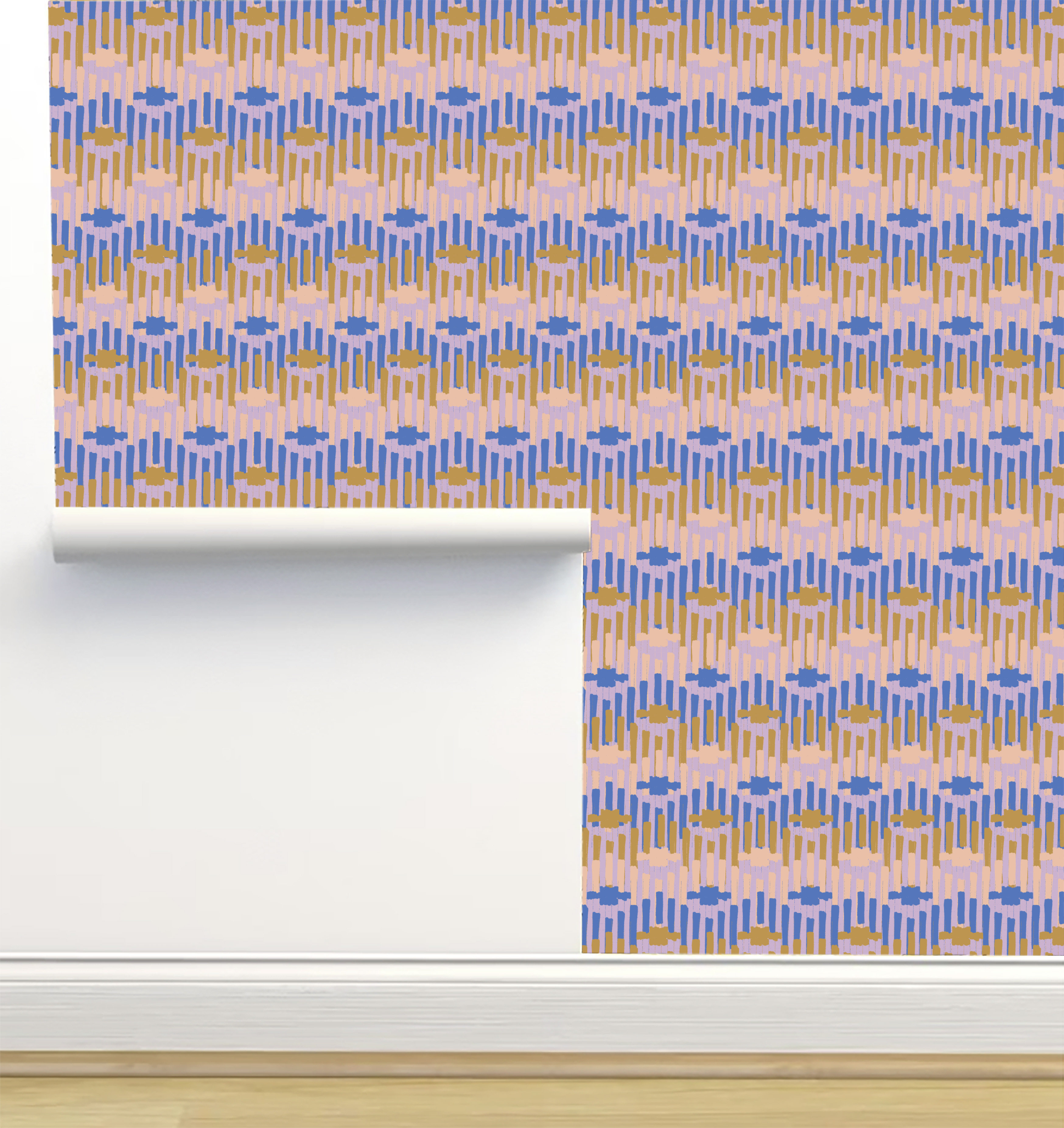 Limitless Walls Julia Schumacher Designs 6' L x 24" W Texture Peel and ...