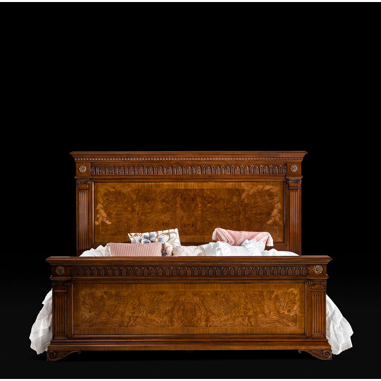 David Michael Solid Wood Standard Bed | Perigold