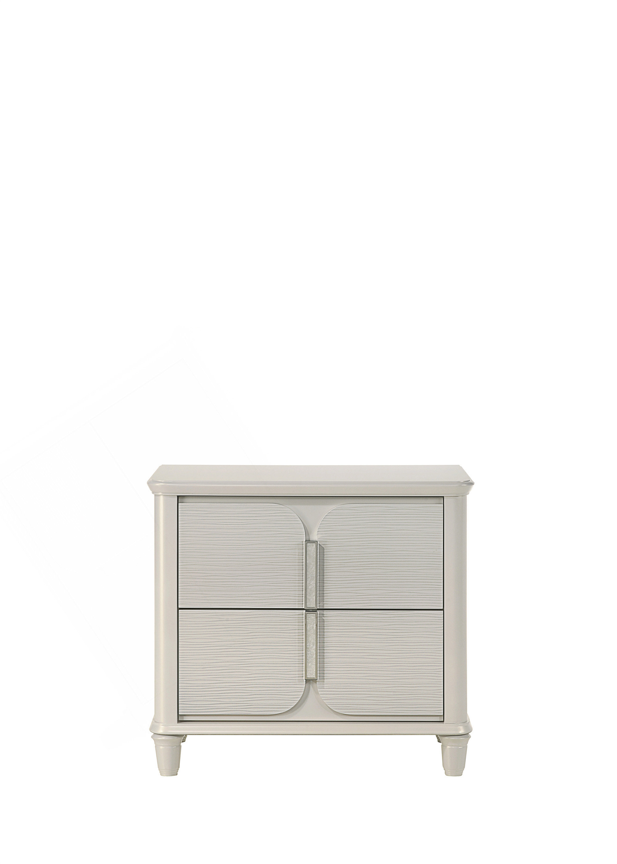 Hokku Designs Laveda Pearl White Finish Nightstand | Wayfair