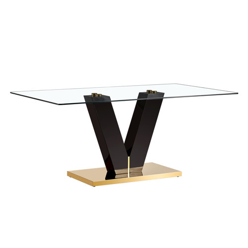 Clear Kitchen & Dining Tables You'll Love | Wayfair