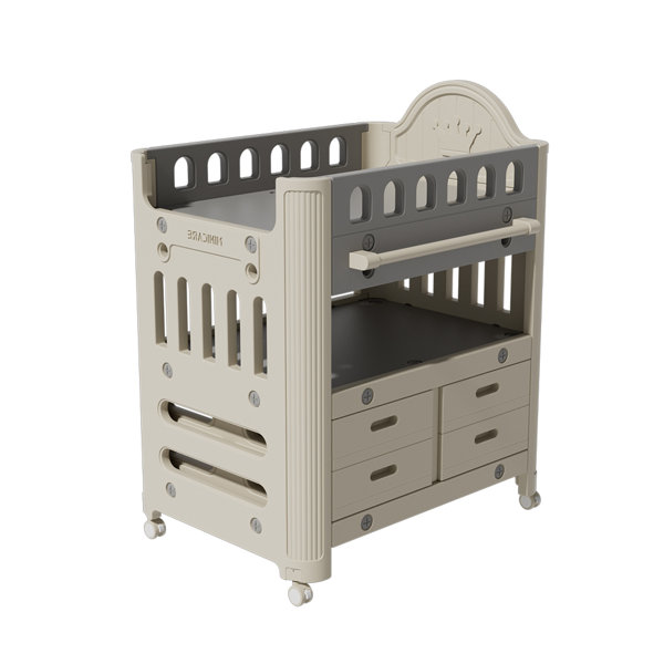 ClassicLiving Kidkid Mobile Baby Changing Table with Storage & Drawers ...