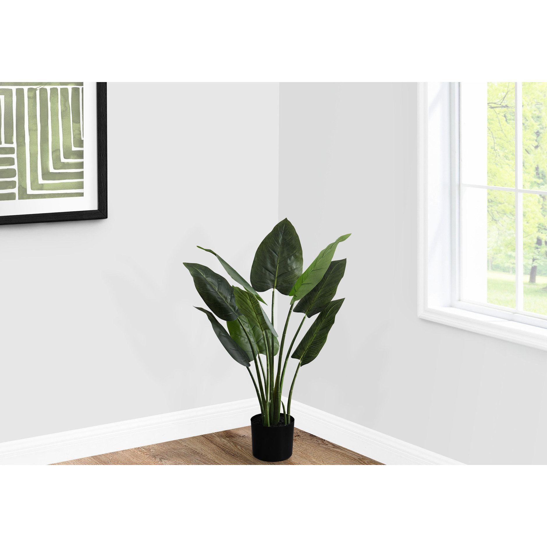 Primrue 37" Tall Indoor Artificial - Tree With Real Touch Foliage In ...