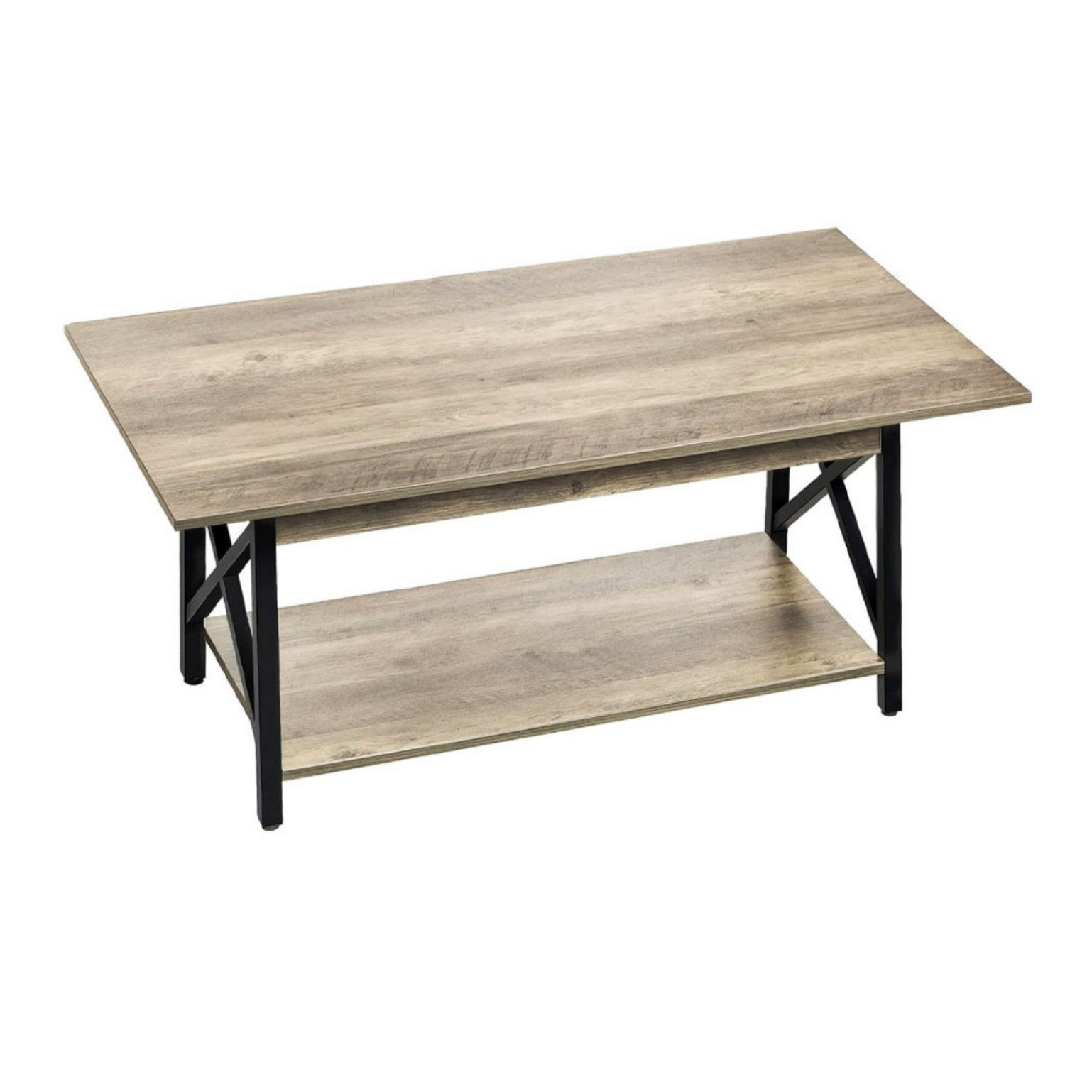 AKLOV 43 inch Large Modern Coffee Tables for Living Room | Wayfair