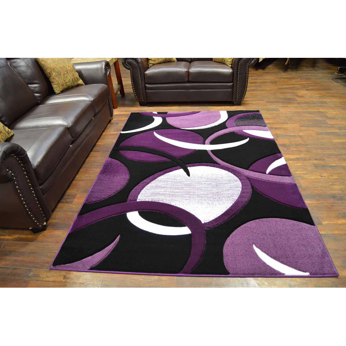 Ivy Bronx Mccampbell Abstract Rug & Reviews | Wayfair