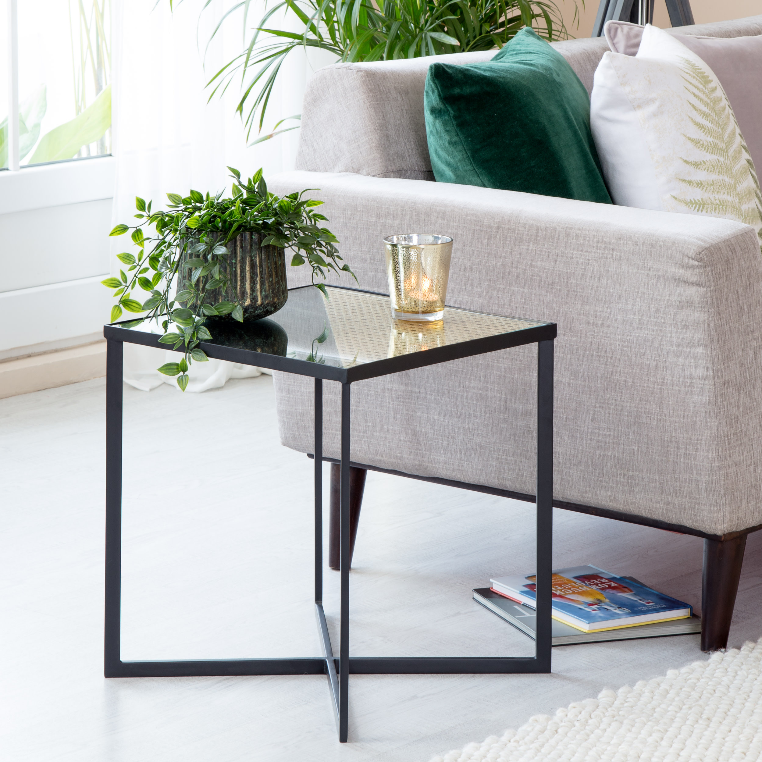 Adore Decor Webster Decor Ludlow Metal Side Table - Wayfair Canada