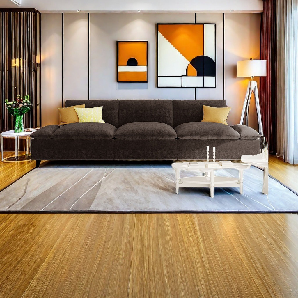 Latitude Run® 119.5'' 3 Seater Sofa With 2 Storage Units , For Living ...