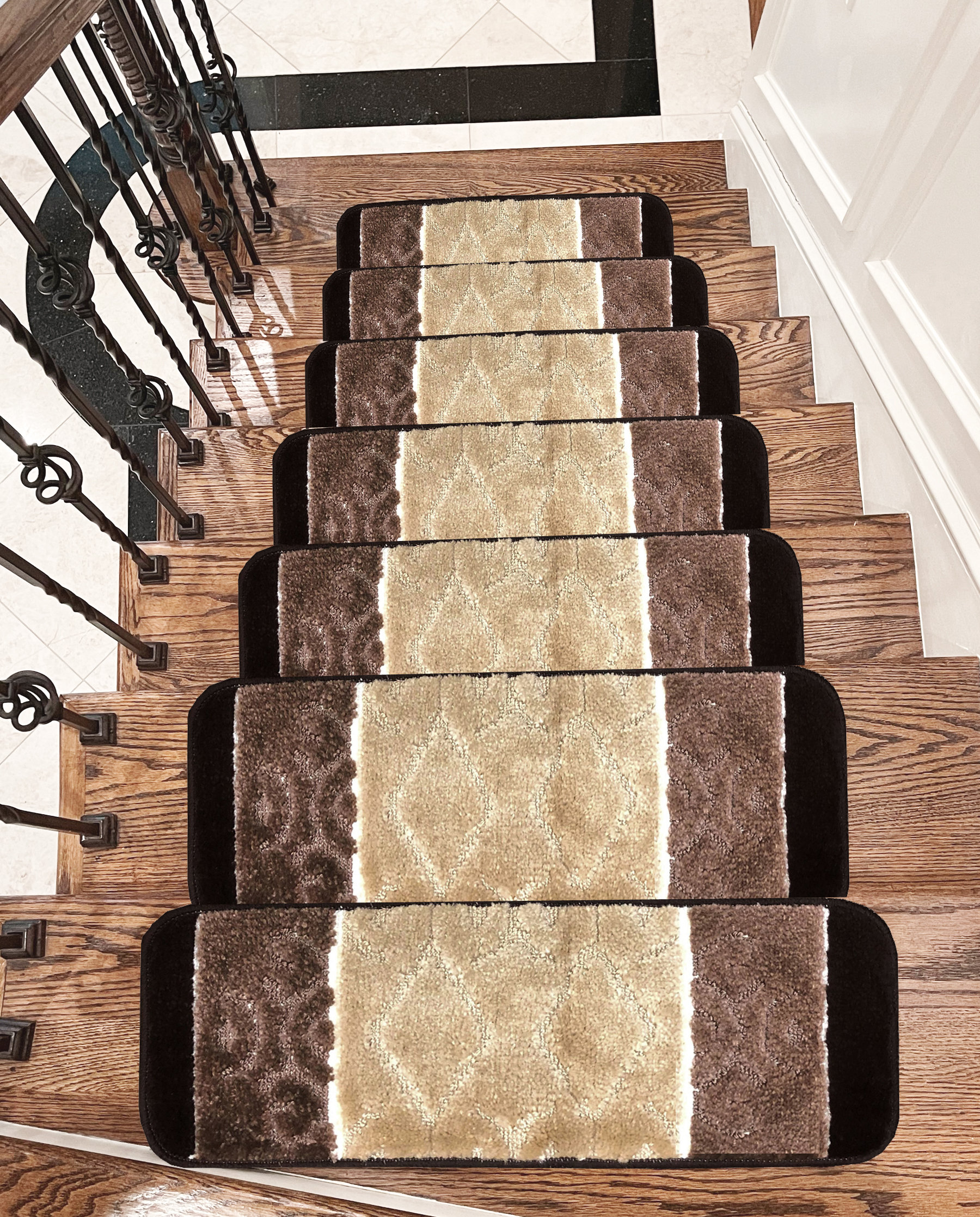 Winston Porter Karlstad Rubber Gripper Stair Tread & Reviews | Wayfair