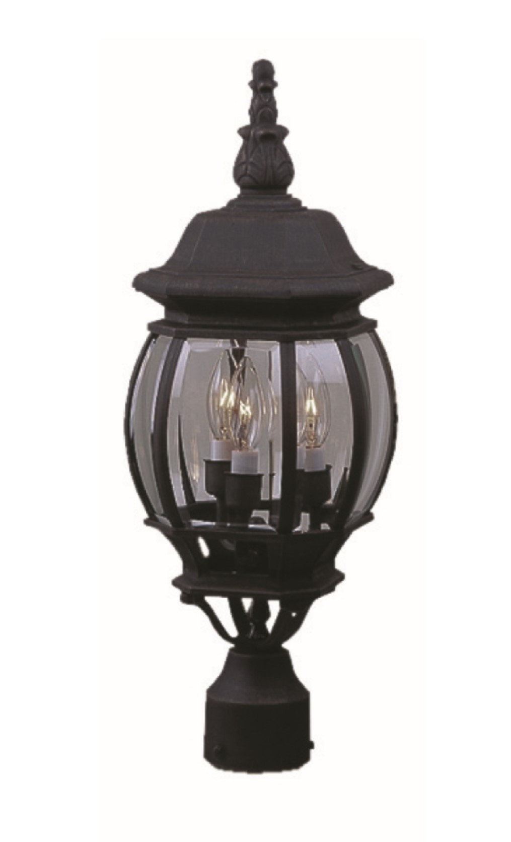 Craftmade French Style 3-Light Black Lantern Head | Wayfair