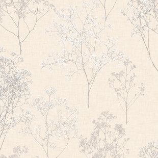 Floral & Botanical Pre-Pasted Wallpaper You'll Love | Wayfair