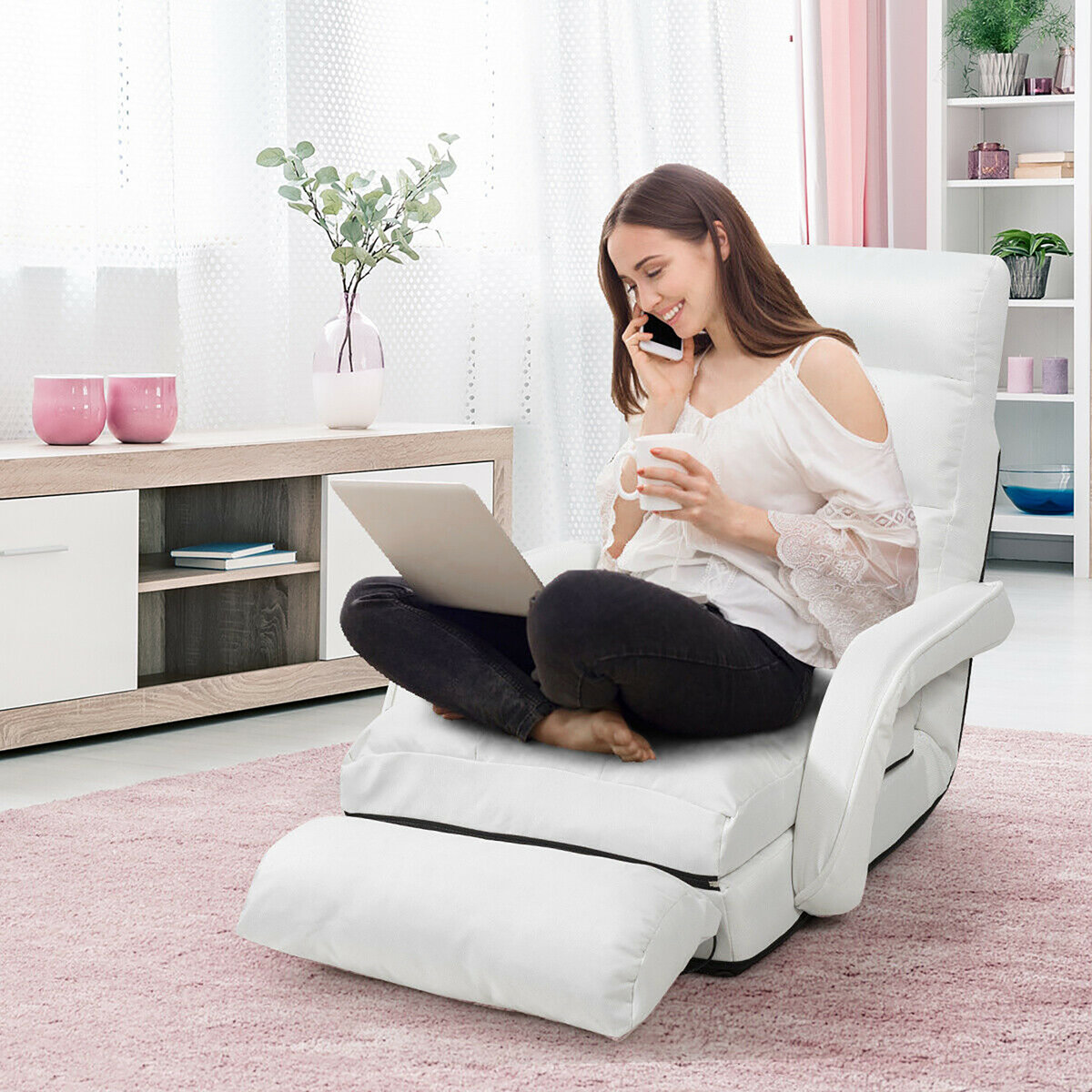 Trule Lazy Floor Chair Sofa | Wayfair