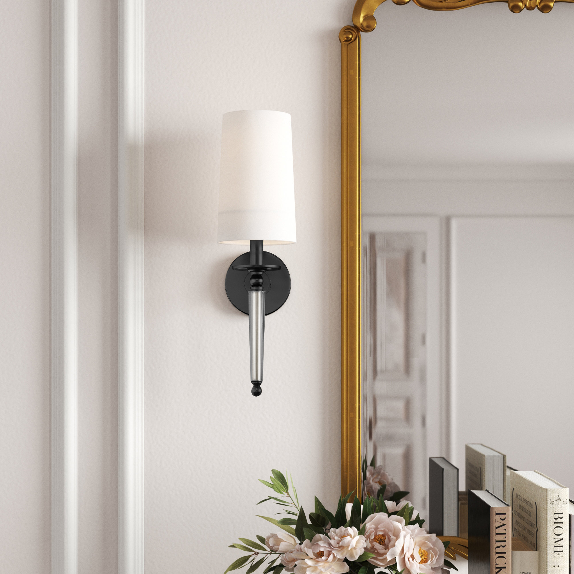 Kelly Clarkson Home Elsie 1 - Light Dimmable Wallchiere & Reviews | Wayfair