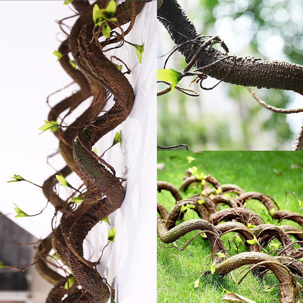 Primrue Bendable Artificial Tree Branches Fake Wood Tree Trunk Twig ...
