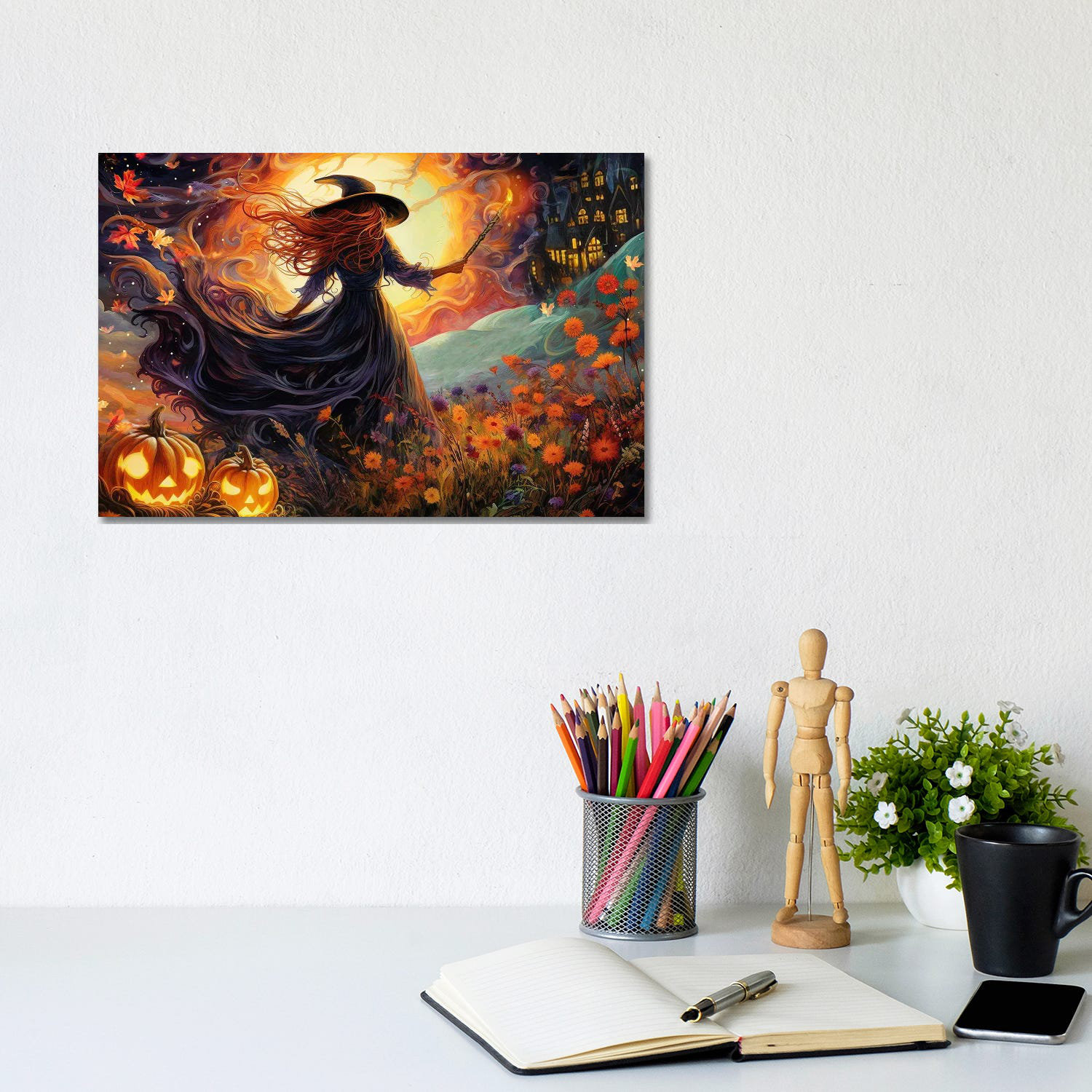 The Holiday Aisle® I Put A Spell On You - Wall Art Print - Wrapped ...