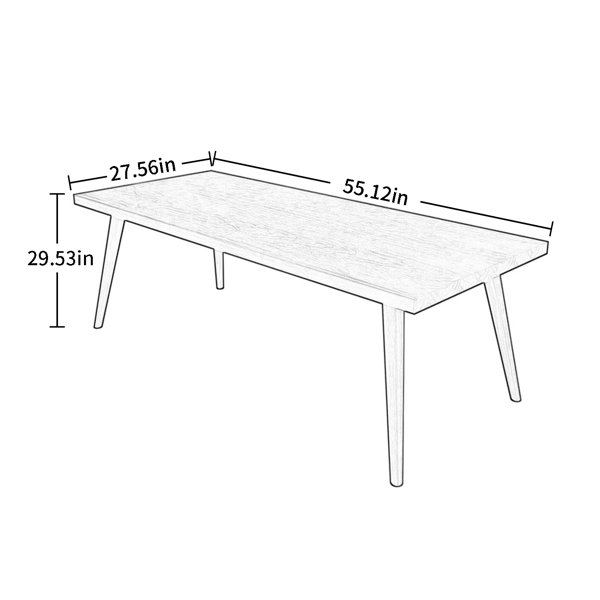 Corrigan Studio® Rectangular Dining Table | Wayfair