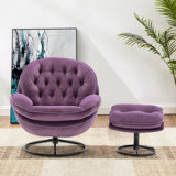 Purple Accent Chairs You'll Love | Wayfair