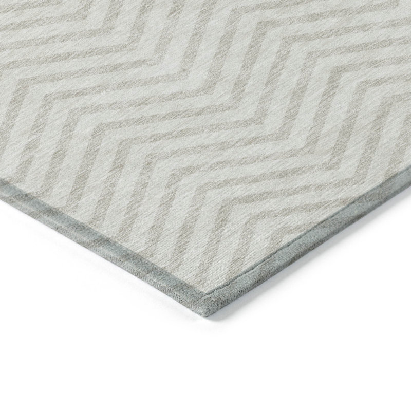 HomeRoots Rectangle Machine Woven Area Rug | Wayfair