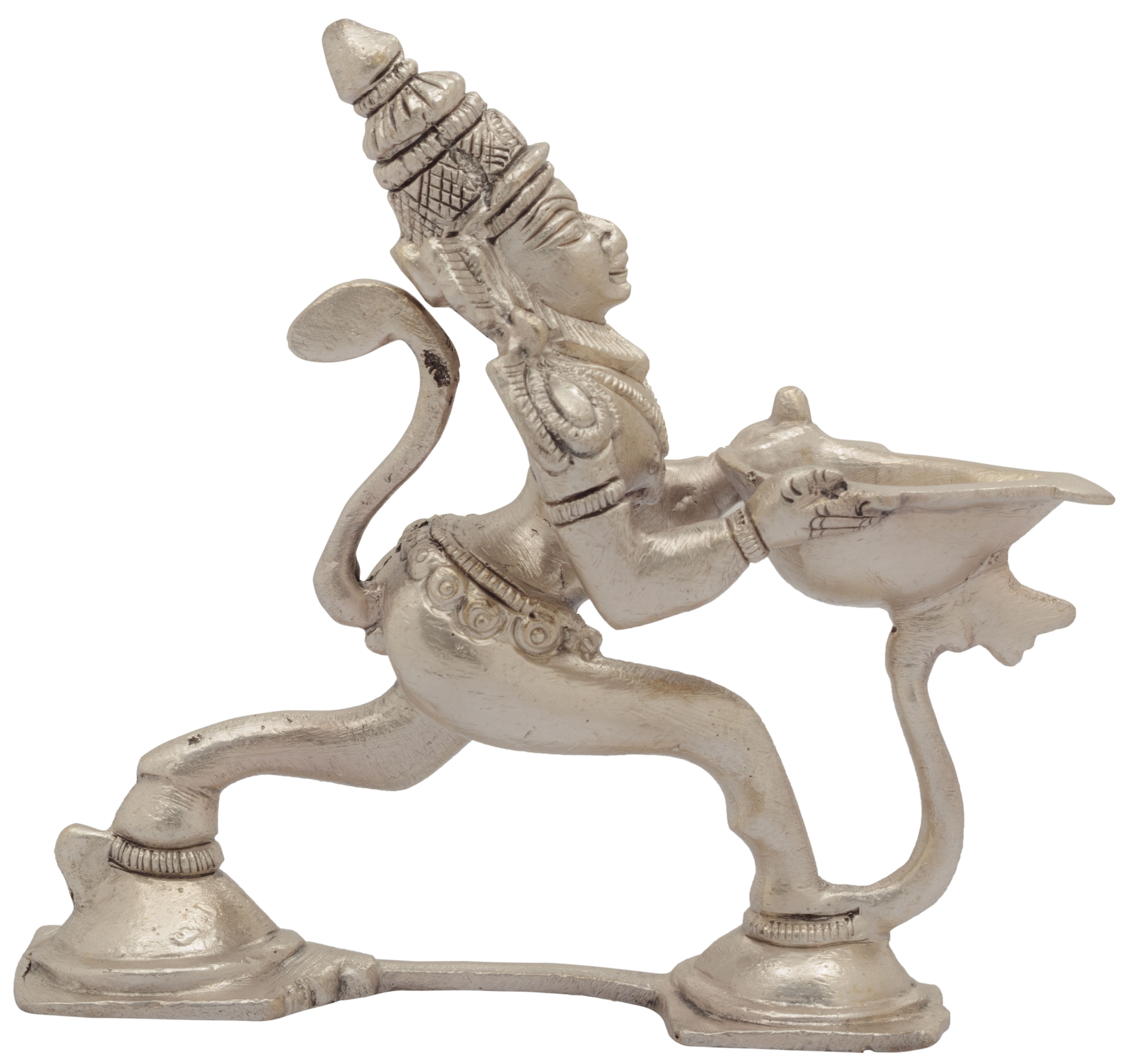Bungalow Rose 4" Hanuman Lamp For Shri Rama Puja In Brass | Handmade ...