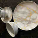 Mercury Row Amiya 16 Piece Dinnerware Set, Service for 4 & Reviews ...