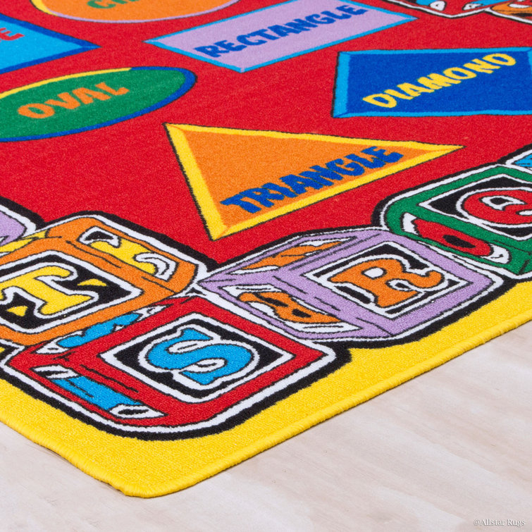 AllStar Rugs Rectangle Nylon Rug & Reviews | Wayfair
