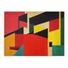 Metro Lane Modern Suprematism Art Vol.2 Abstract Glass Chopping Board ...