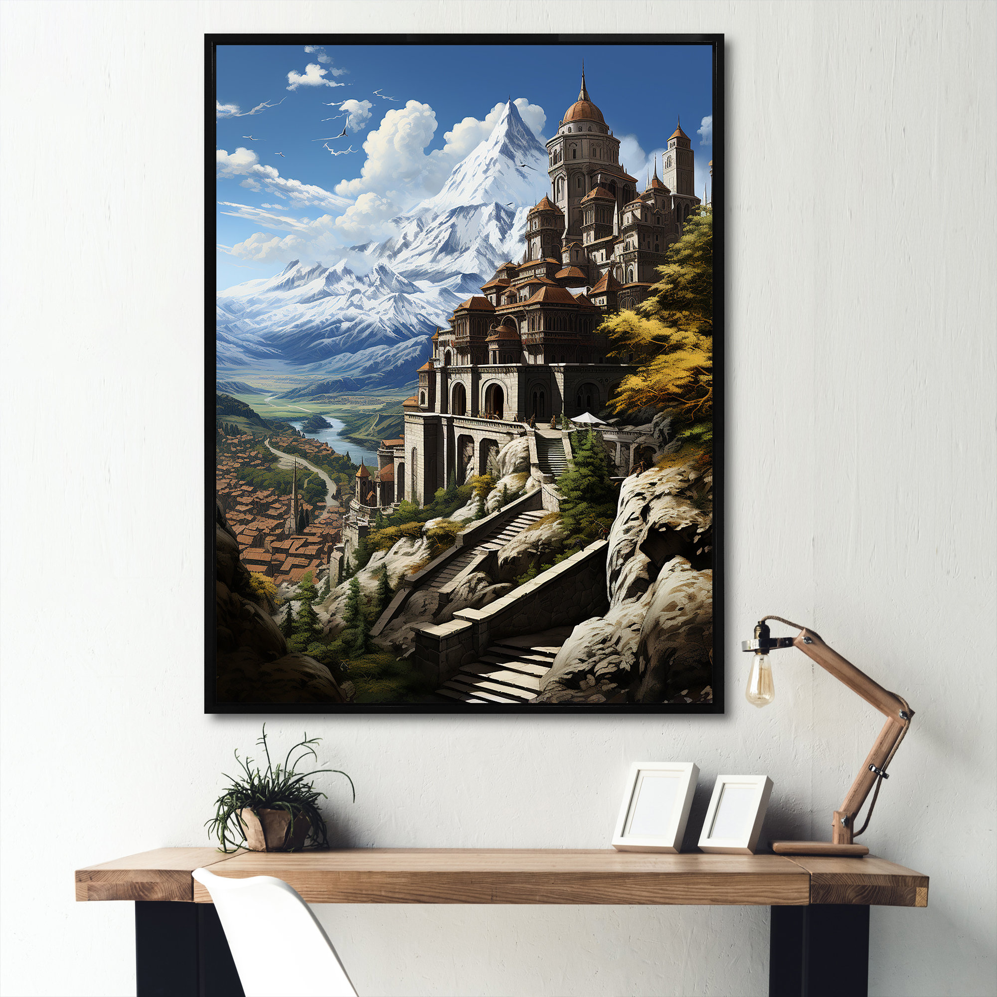 Winston Porter Castle In French Alps I - France Wall Decor - Wayfair Canada