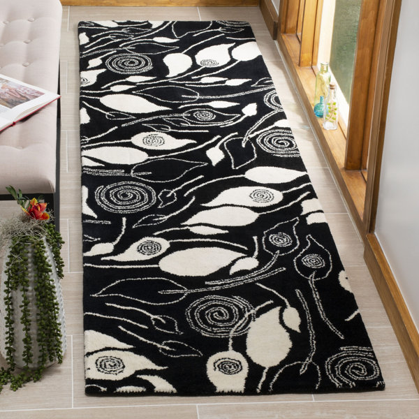 Red Barrel Studio® Soho Hand Tufted Wool Floral Rug & Reviews | Wayfair