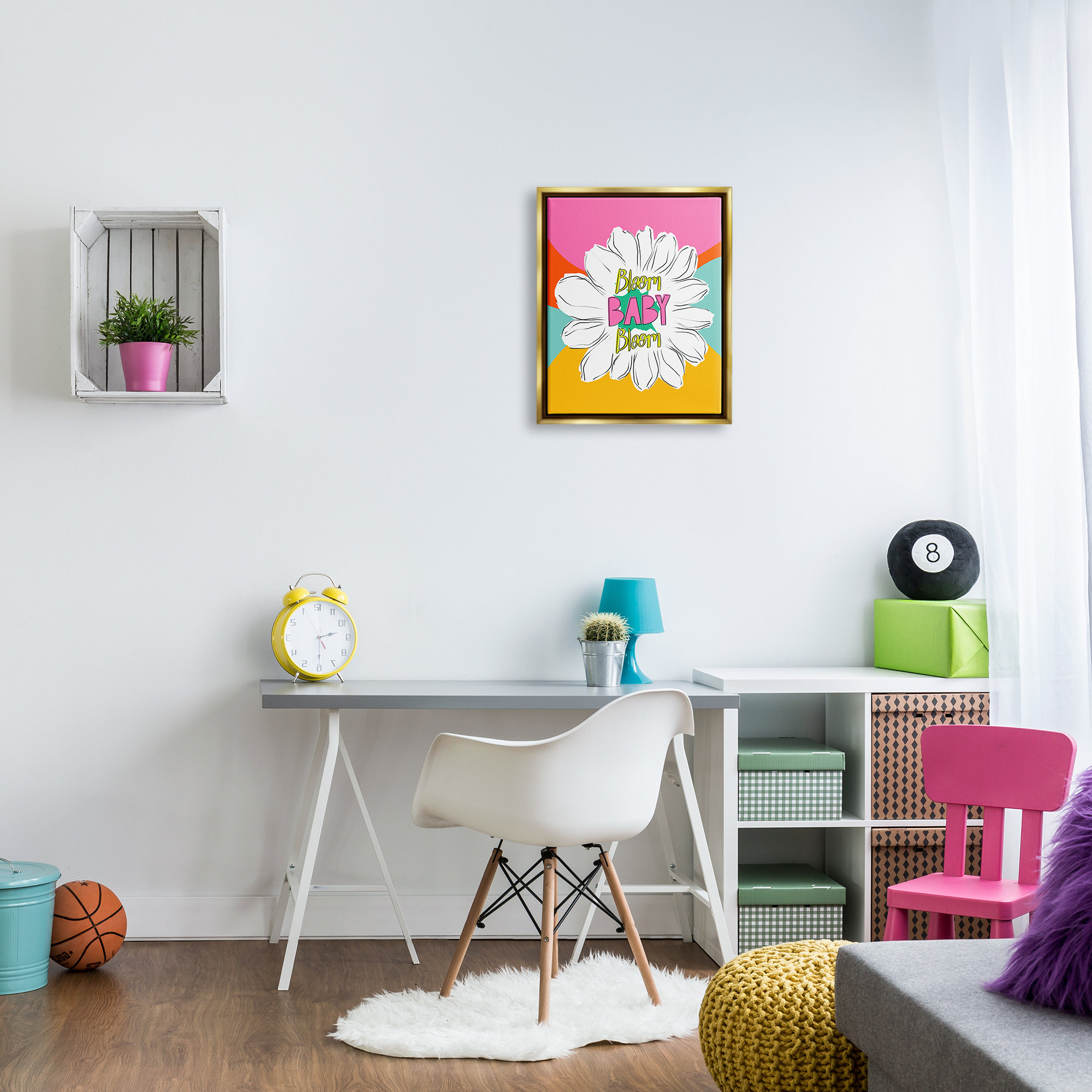 Winston Porter Mehraj Bloom Bright Flower Phrase by Pragya Kothari ...