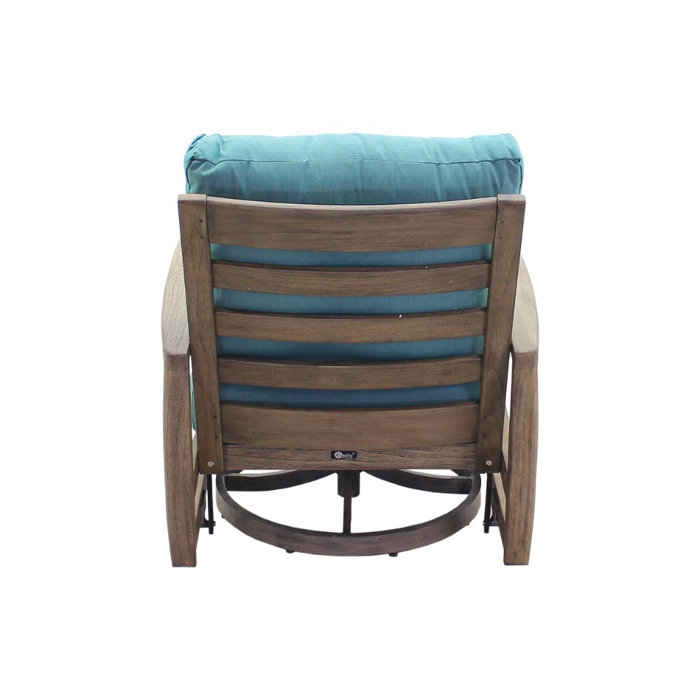 Rosecliff Heights Shivers Teak 2 - Person Outdoor Seating Group with ...