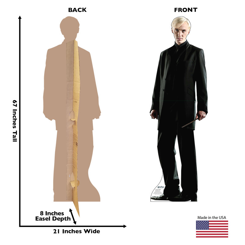 Advanced Graphics Harry Potter Draco Malfoy Cardboard Stand-Up ...