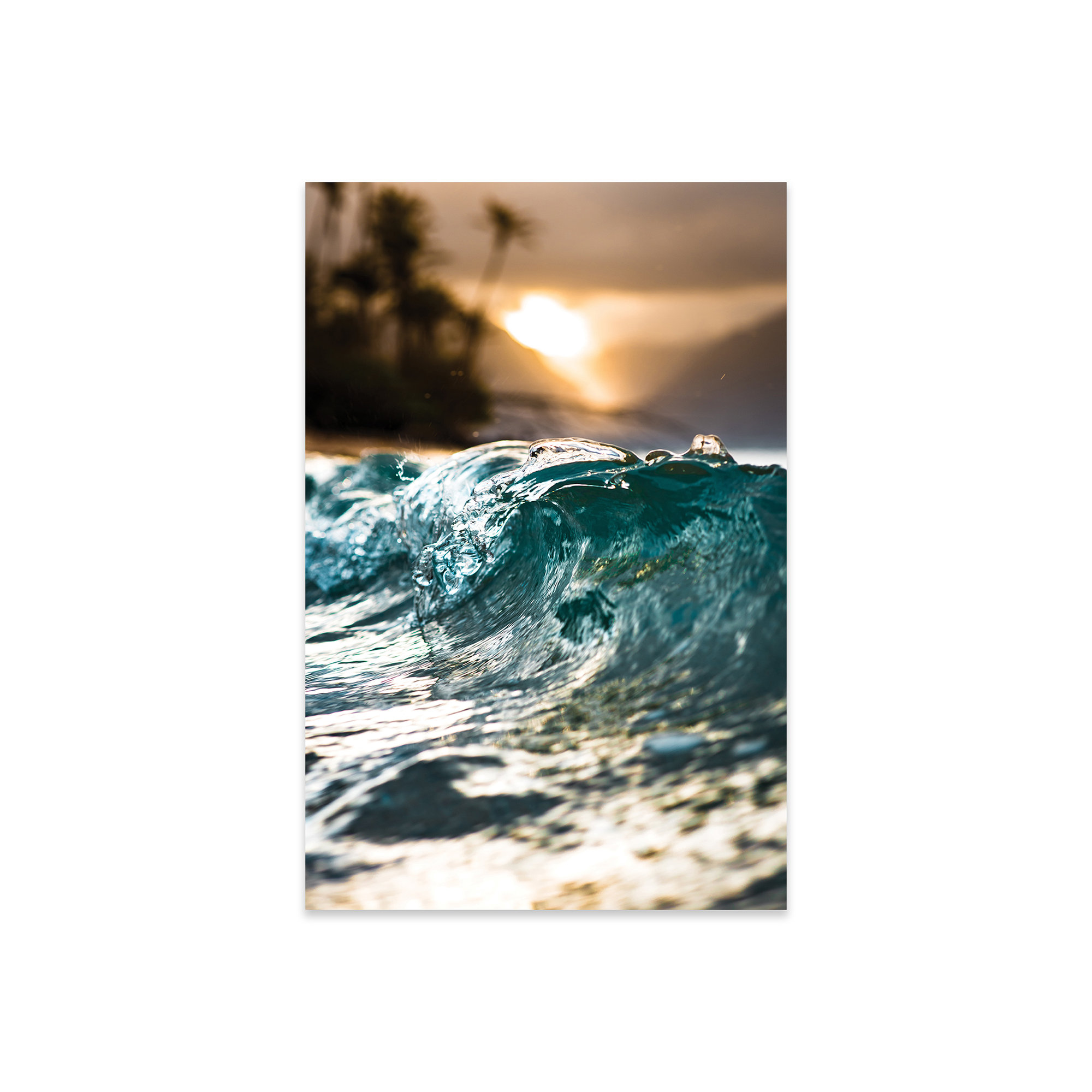Highland Dunes Glassy Wave On Plastic/Acrylic by Lucas Moore Painting ...
