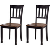 Black Wood Kitchen & Dining Chairs You'll Love | Wayfair