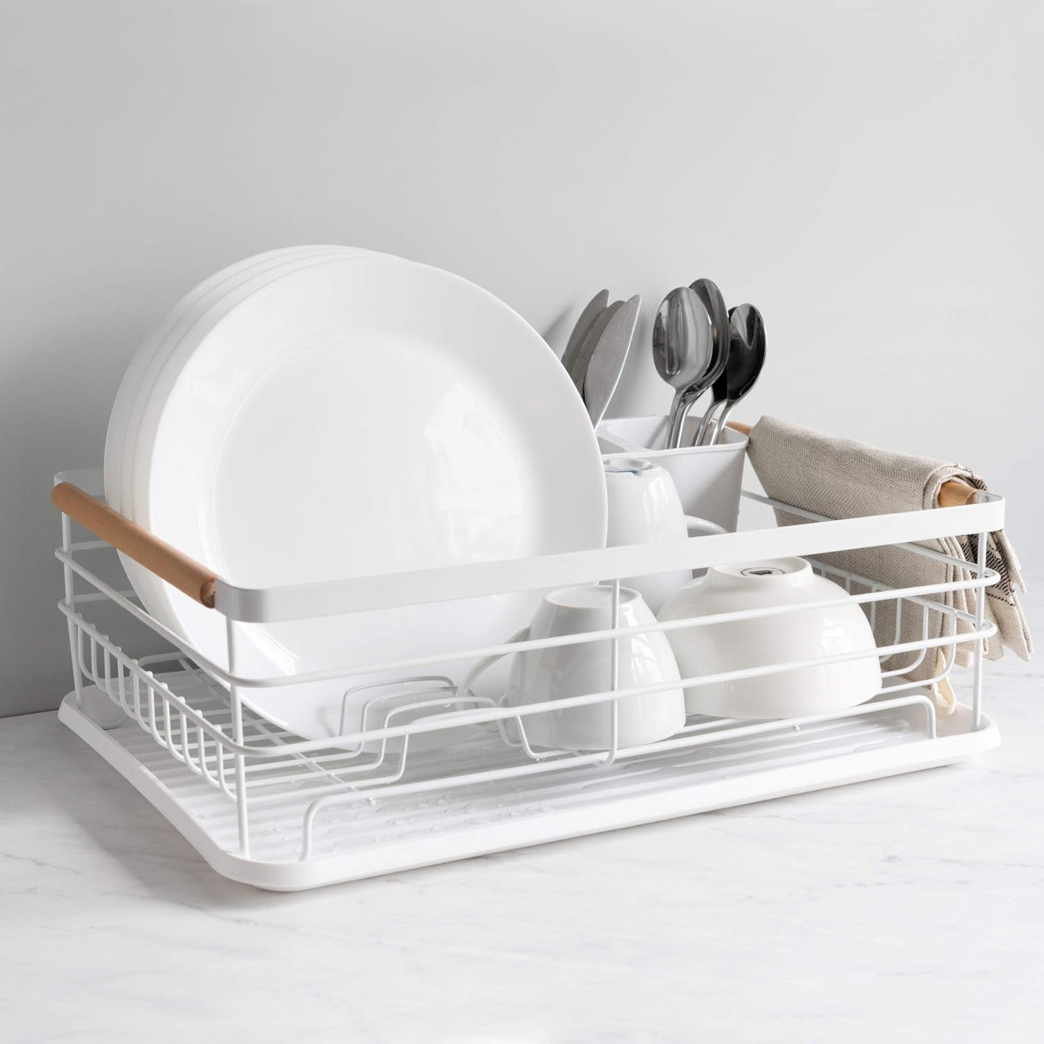 WOOD YOU OF GAINESVILLE, INC. Dish Drainer Rack - Plate, Silverware ...