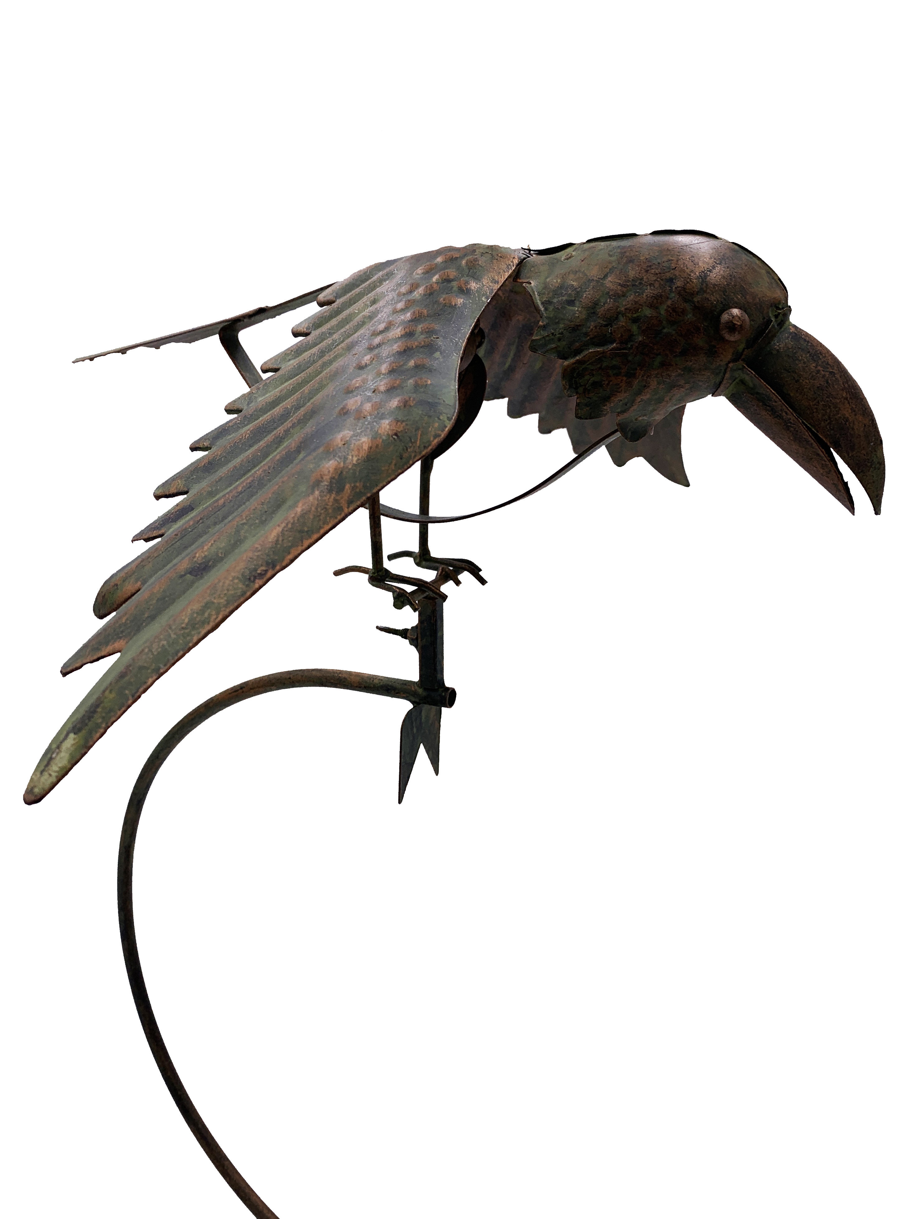 Arlmont & Co. Metal Bird Rocker Stake - Wayfair Canada