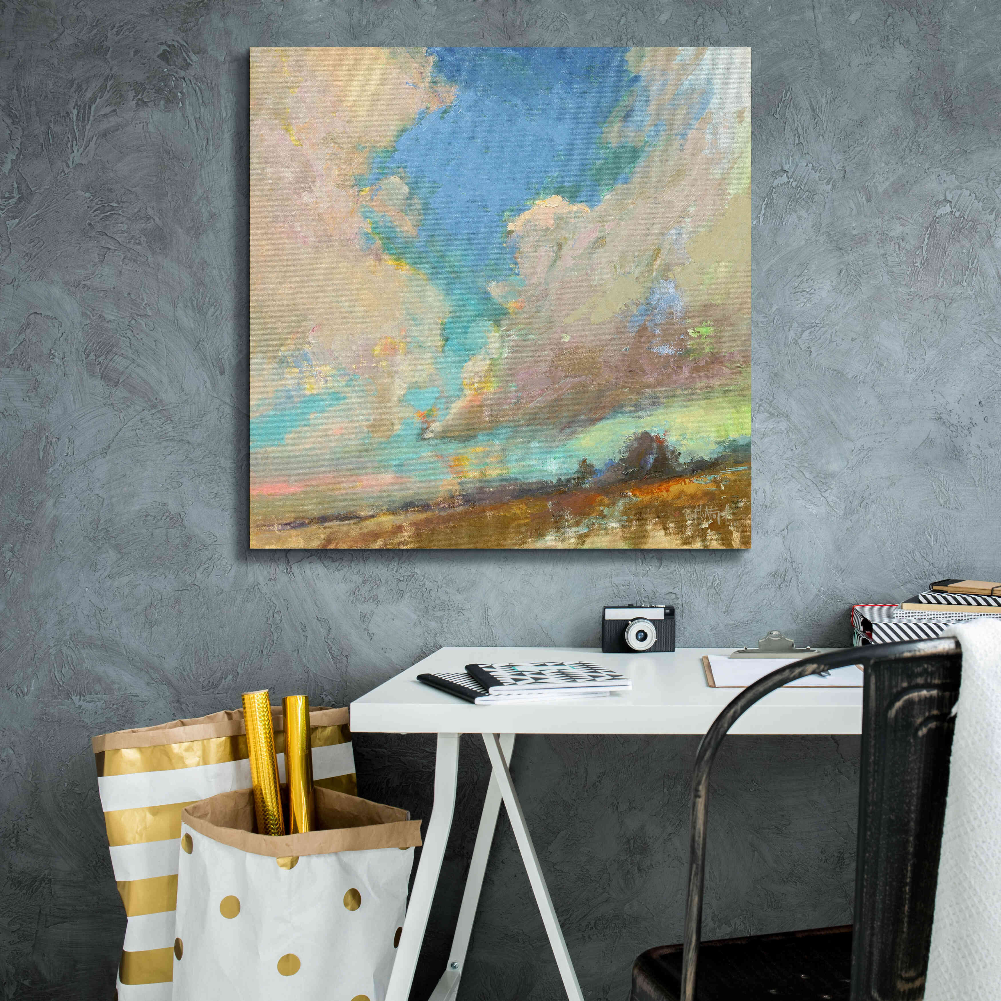 Millwood Pines Clouds Got in My Way by Beth Forst - Wrapped Canvas ...