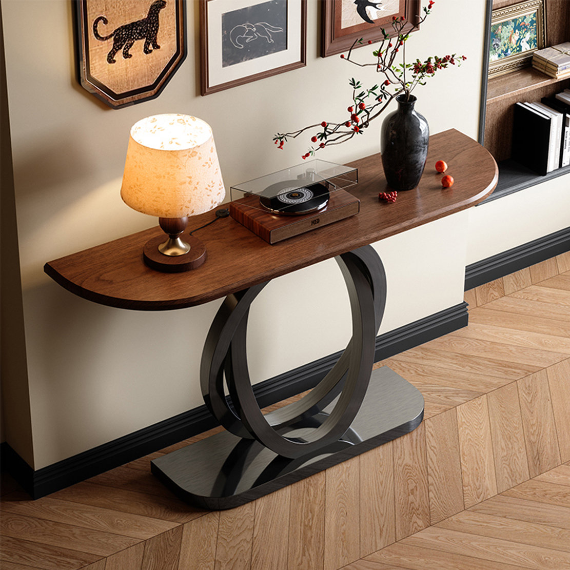 interanest Modern Luxury Art Console Table - Wayfair Canada